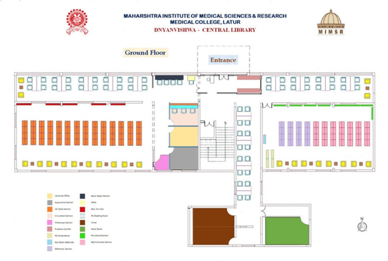 LIBRARY LAYOUT – MAEER's Maharashtra Institute of Medical Sciences ...
